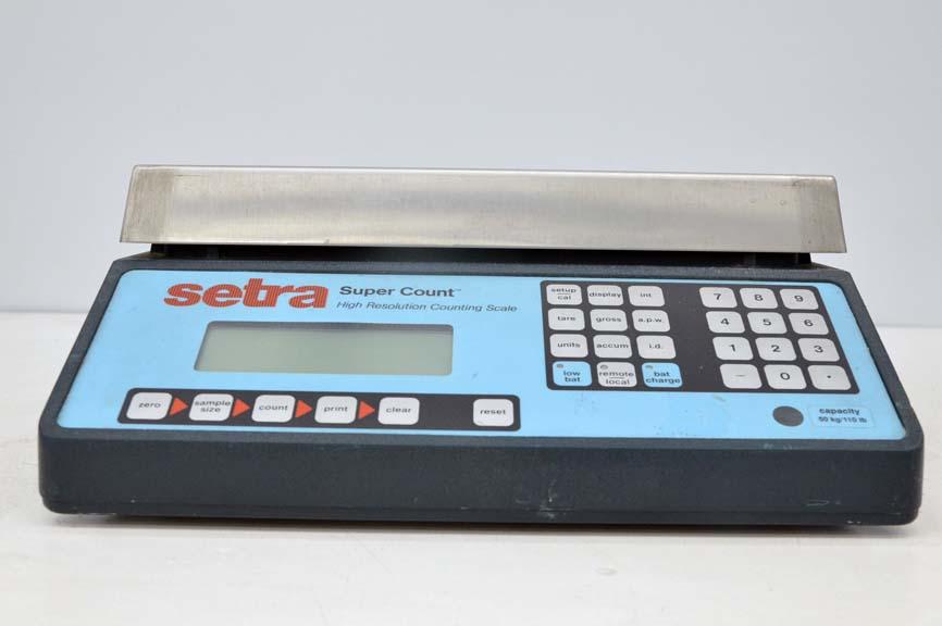 Lot #80: Setra Super Count High Resolution Counting Scale - WireBids